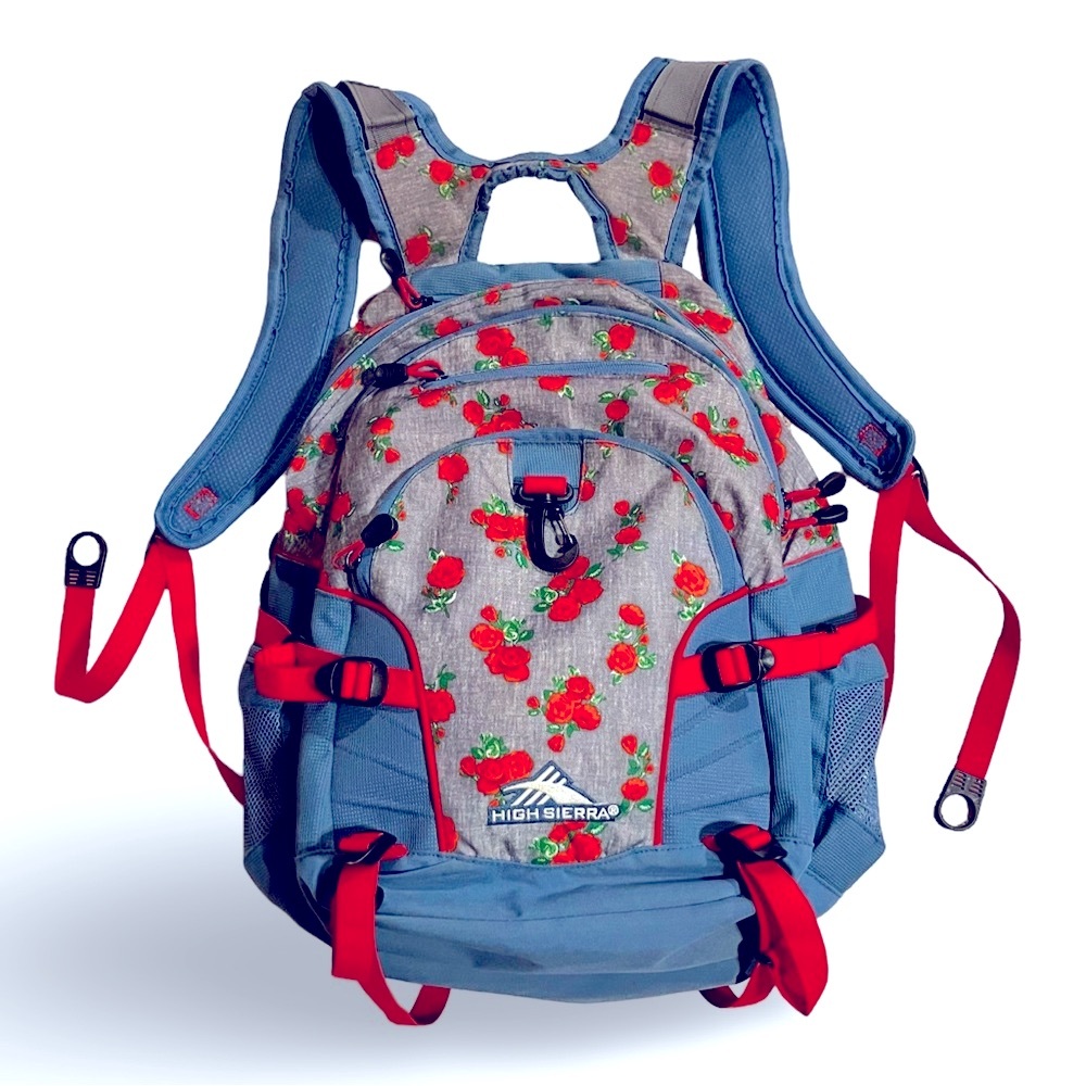 High Sierra Loop Backpack, Denim Rose/Graph.Blue/Crim… - Gem